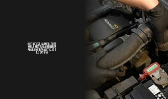 Quelle est la meilleure huile moteur à utiliser pour une Renault Clio 3 1.5 dCi 85? - Pod'Garage ...